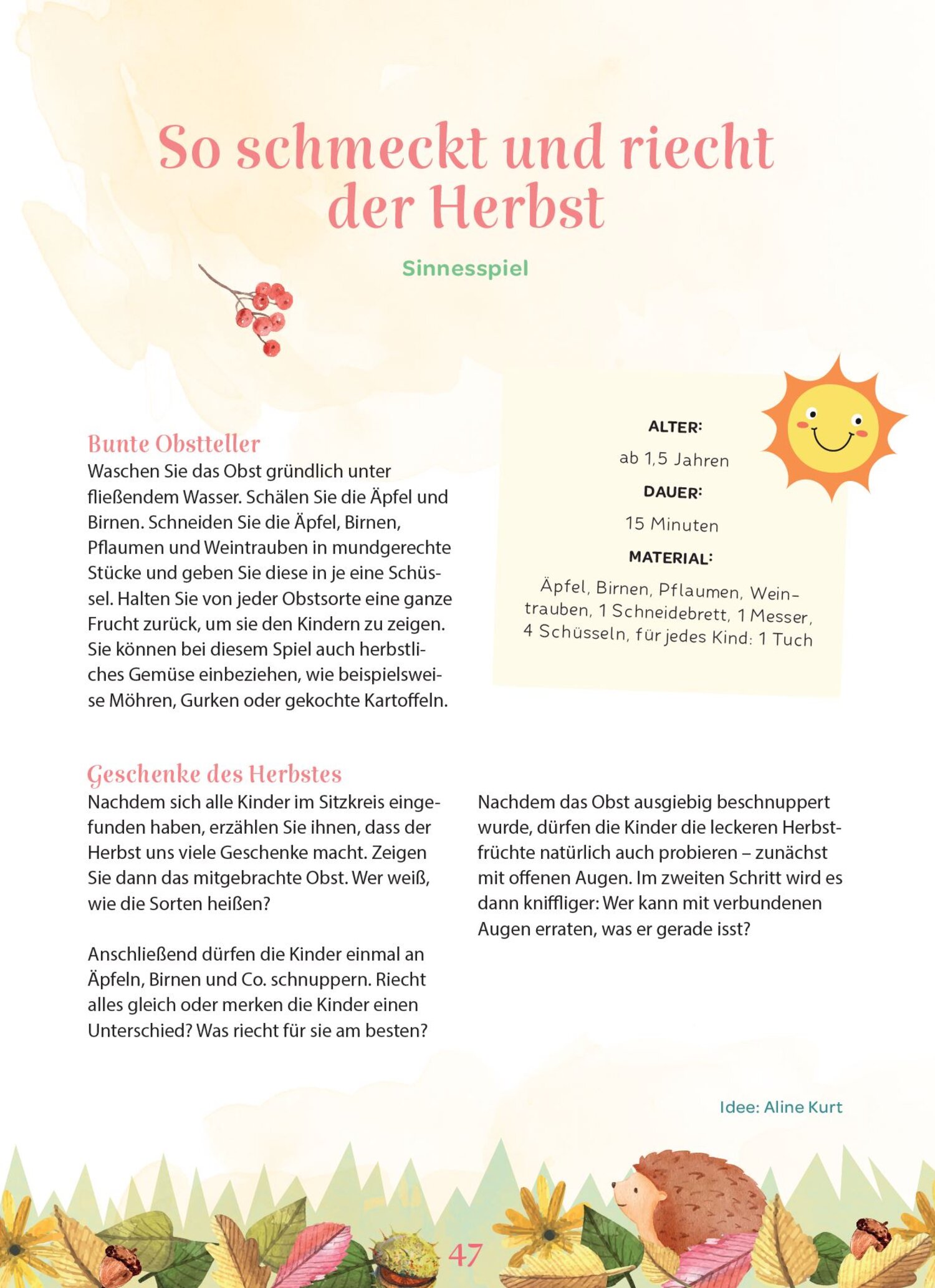 Herbstgeschichten Fur Den Kindergarten
