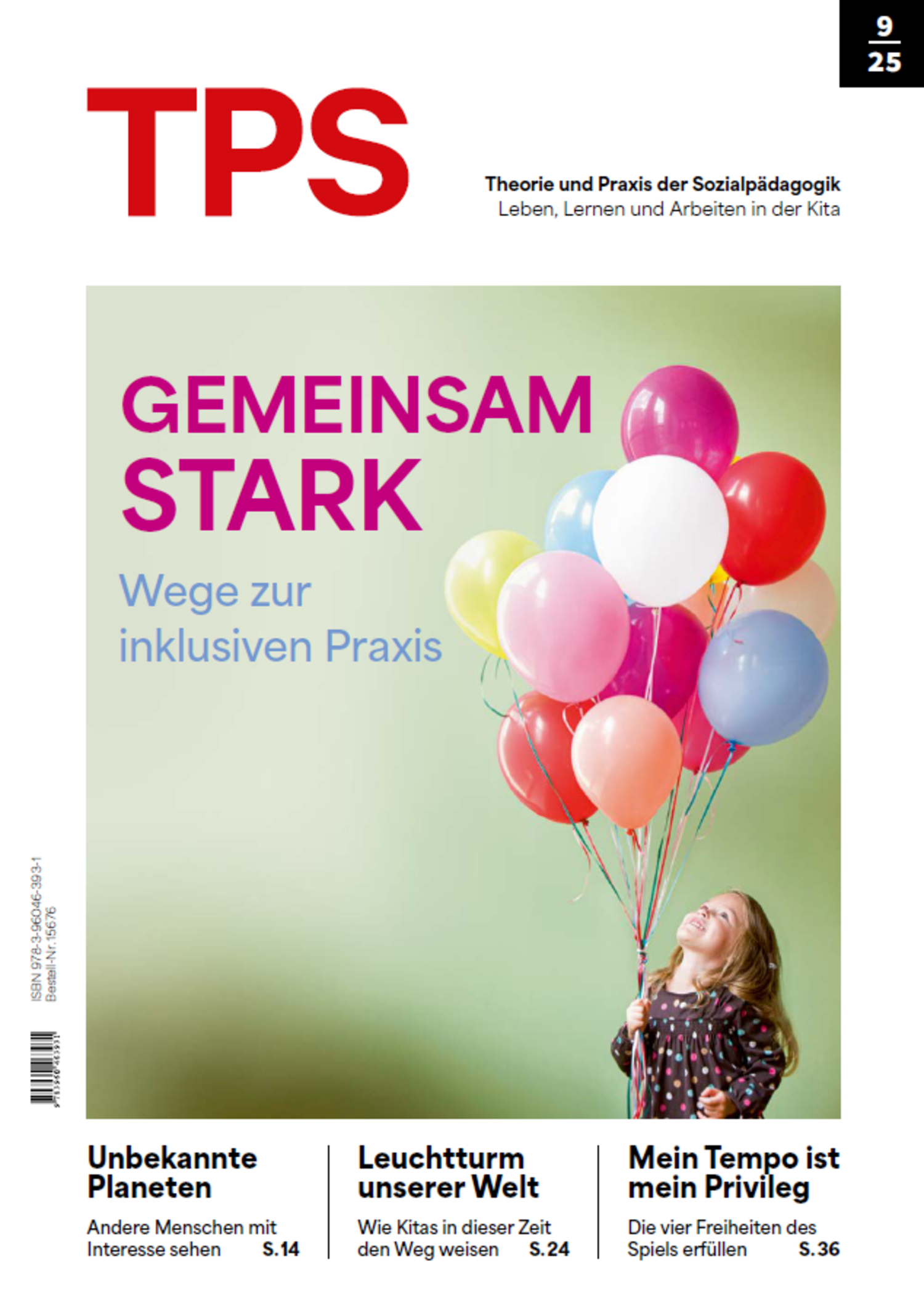 TPS 9/25: Inklusive Pädagogik - Klett Kita